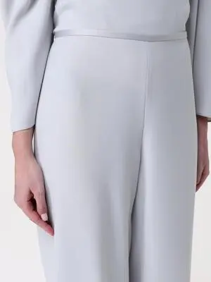 Emporio Armani Wide Leg Trousers - Grey