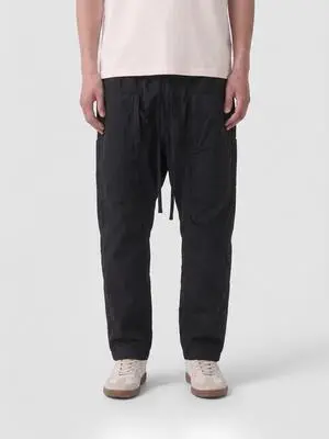 THOM KROM Stretch Cotton Cargo Trousers - Black