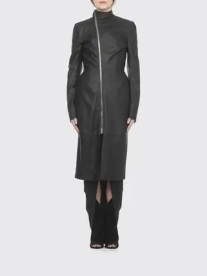 Rick Owens Leather Jacket - Black