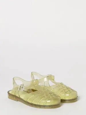 Melissa Possession Pvc Fisherman Sandals With Ankle Strap And Low Heel - Lime