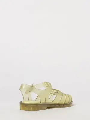 Melissa Possession Pvc Fisherman Sandals With Ankle Strap And Low Heel - Lime