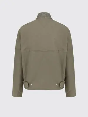 Bottega Veneta Cotton And Woven Leather Jacket
