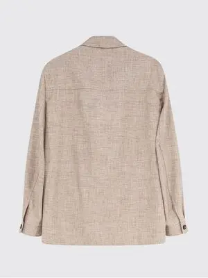 BOSS Virgin Wool Blend Overshirt