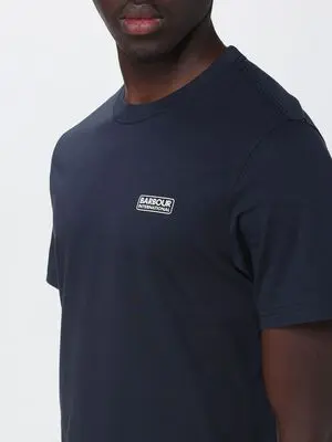 Barbour Cotton T-shirt With Logo - Blue