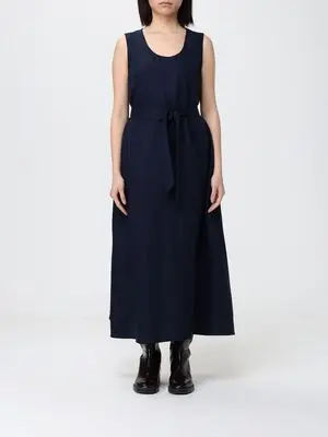 Woolrich Belted Midi Dress