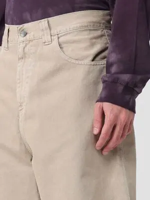 Carhartt Work In Progress Relaxed Fit 5-pocket Denim Shorts - Beige