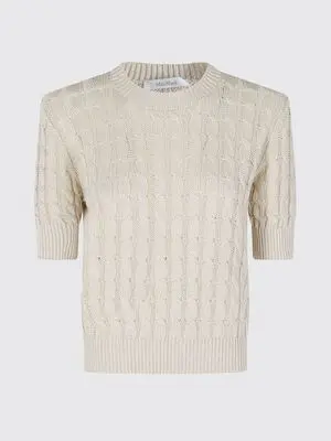 Max Mara Woven Linen Sweater