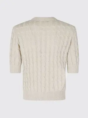 Max Mara Woven Linen Sweater