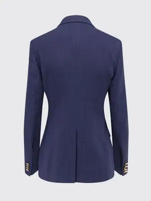 Tagliatore Double-breasted Viscose Blend Blazer - Blue