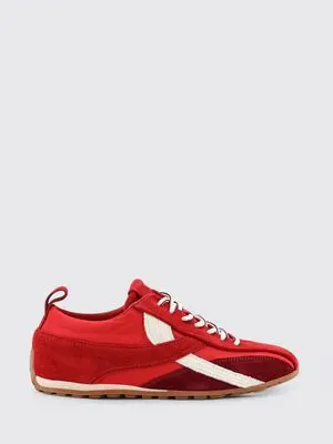ALOHAS Tb. 304 Suede And Nylon Sneakers - Red