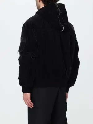 Versace Zip-up Velvet Bomber Jacket