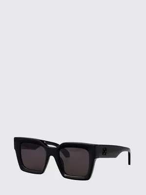 Off-White Jackson Sunglasses In Acetate With Cat-eye Design And Arrow Logo - Black