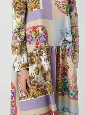 Vivetta Printed Long Sleeve Dress