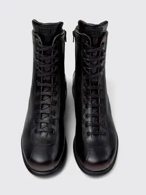 Camper Lace-up Leather Boots