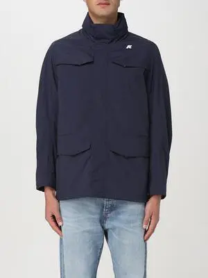 K-WAY Manuel Stretch Nylon Jersey Jacket - Blue