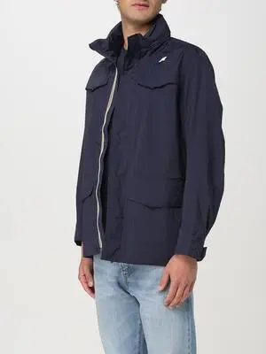 K-WAY Manuel Stretch Nylon Jersey Jacket - Blue