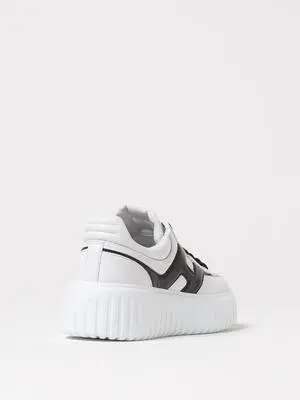 Hogan H-stripes Smooth Leather Platform Sneakers