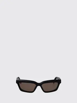 Jacquemus Le Salon Rectangular Acetate Sunglasses With Amber Lenses