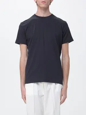 PT TORINO Cotton And Silk T-shirt - Black