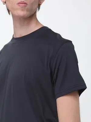 PT TORINO Cotton And Silk T-shirt - Black