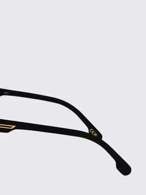 Carrera Eyewear Rectangular Aviator Sunglasses In Eco-polyamide With Amber Lenses - Black