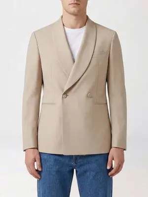 Tagliatore Double-breasted Virgin Wool Blazer - Brown