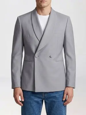 Tagliatore Double-breasted Virgin Wool Blazer - Pearl