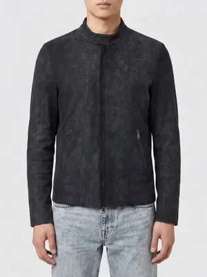 GIORGIO BRATO Lambskin Leather Jacket - Black