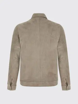 GIORGIO BRATO Suede Lambskin Shirt Jacket