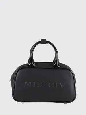 MISBHV Embossed Logo Top Handle Bag