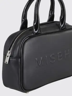 MISBHV Embossed Logo Top Handle Bag