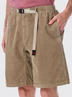 Gramicci Corduroy Shorts With Elasticated Waistband And Drawstring