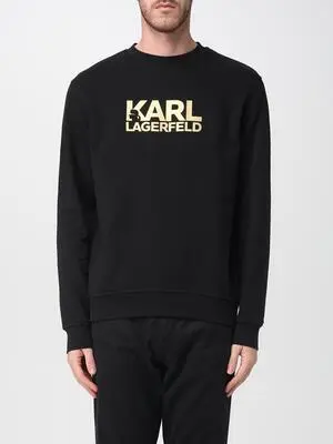 Karl Lagerfeld Logo Sweatshirt - Silver