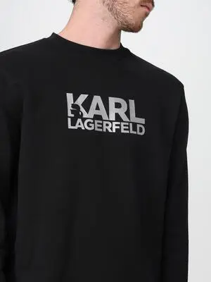 Karl Lagerfeld Logo Sweatshirt - Silver