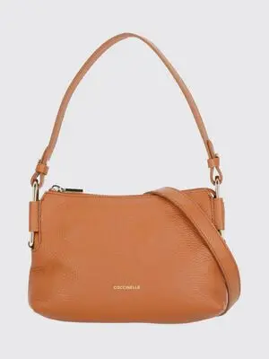 COCCINELLE Rebekka Grained Leather Bag - Brick Red