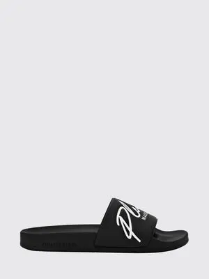 Philipp Plein Rubber Slides With Contrasting Logo