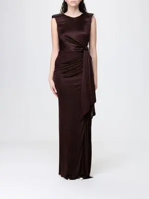 Elisabetta Franchi Draped Top Dark