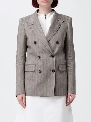 Tagliatore Cotton Blend Double-breasted Blazer - Brown