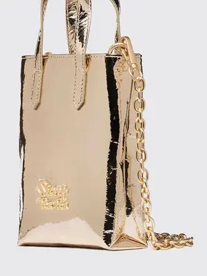 SECRET PON-PON Metallic Chain Bag