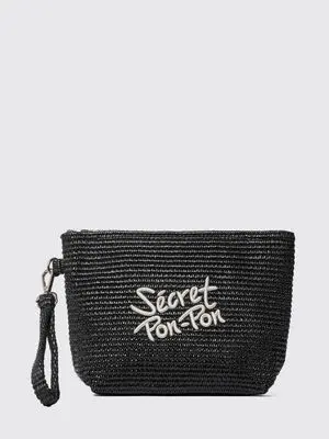 SECRET PON-PON Clutch Colour - Black