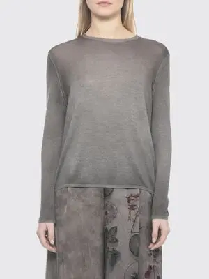 Avant Toi Cashmere And Silk Sweater - Grey