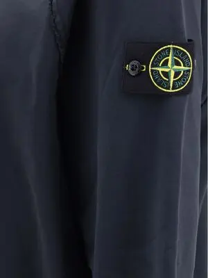 Stone Island Cotton Crew Neck Sweatshirt - Blue