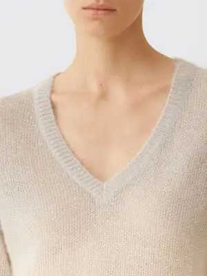 Fabiana Filippi Wool Blend Pullover With Sequins