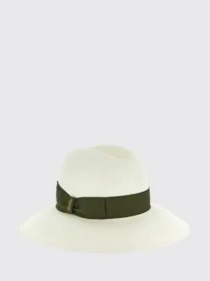 Borsalino Raffia Hat - Green
