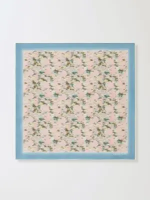Fabiana Filippi Floral Print Silk Foulard - Fa01