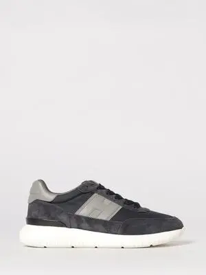 Hogan Interactive³ Suede And Nylon Sneakers - Blue