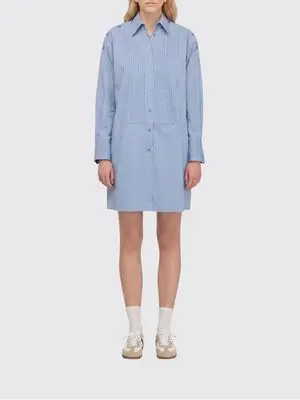 SEMICOUTURE Chela Shirt In Cotton - Grey