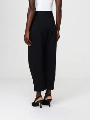 PT TORINO Cotton Blend Cropped Trousers