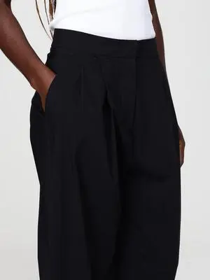PT TORINO Cotton Blend Cropped Trousers