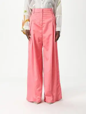 GENNY Wide Leg Trousers - Pink